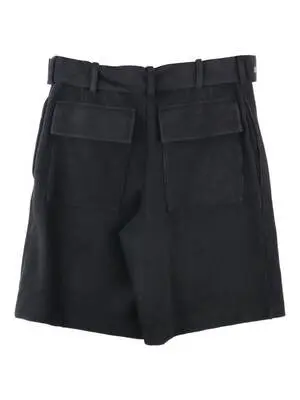 JIL SANDER Belted Bermuda Shorts