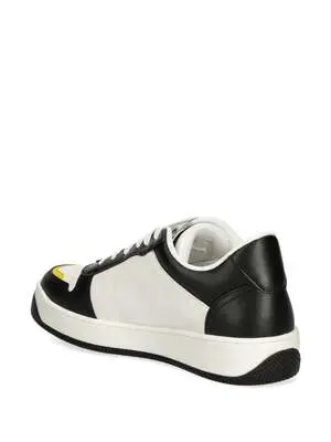 Elisabetta Franchi Two-tone Leather Sneakers