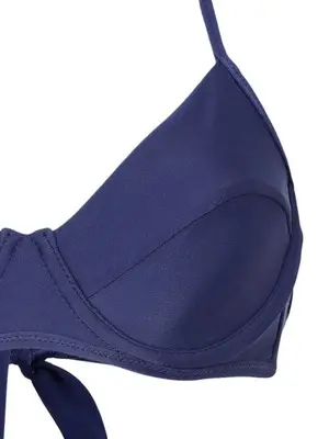 AMIR SLAMA Underwire-cup Bikini Set - Blue