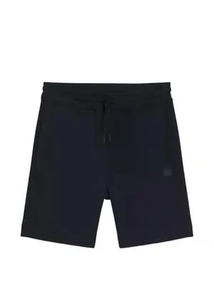 BOSS Logo Patch Track Short - Blue