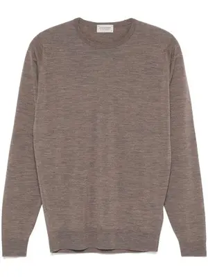 John Smedley Lundy Sweater - Brown