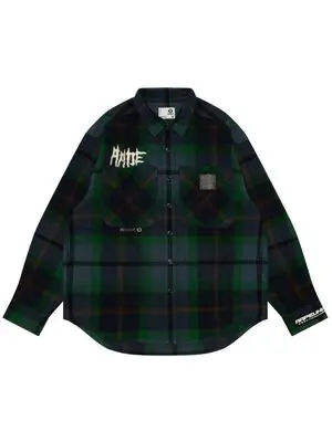 AAPE BY *A BATHING APE® Plaid Shirt