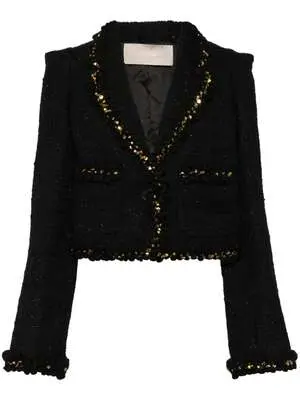 Elie Saab Sequin Tweed Jacket