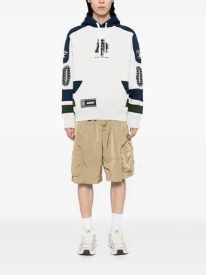 AAPE BY *A BATHING APE Logo Striped Hoodie