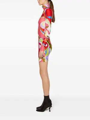 Emilio Pucci Orchidee Mini Dress