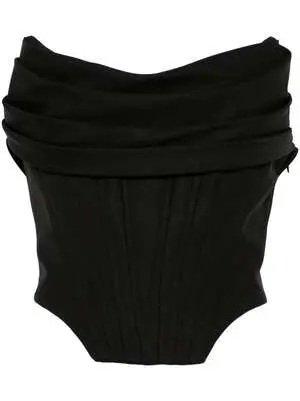 Giuseppe Di Morabito Pleat-detail Bustier