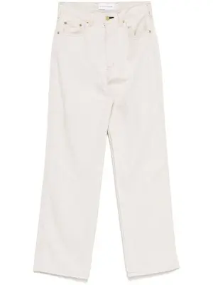 TU ES MON TRESOR Straight Leg Jeans - Neutrals