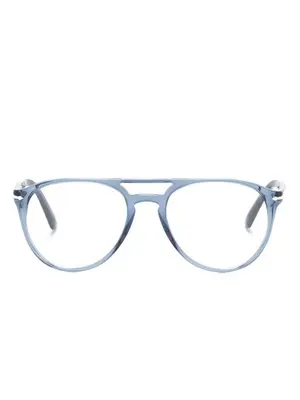 Persol Pilot-frame Glasses - Blue