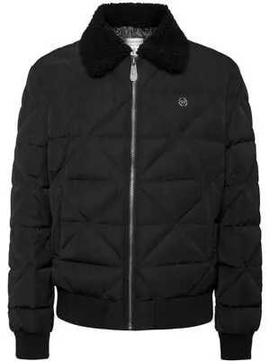 Philipp Plein Shearling Padded Jacket