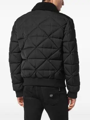 Philipp Plein Shearling Padded Jacket