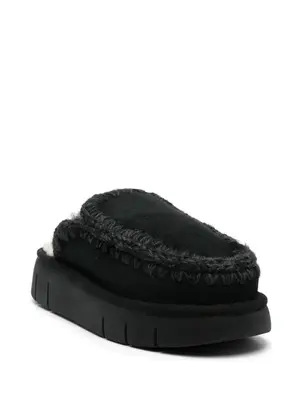 Mou Bounce Mules - Black
