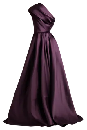 Solace London Alba One-shoulder Gown