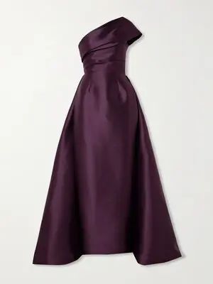 Solace London Alba One-shoulder Gown