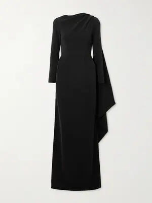 Balenciaga Frill Evening Dresses