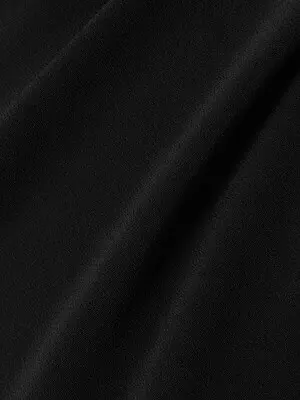 Balenciaga Cape-effect Open-back Crepe Gown