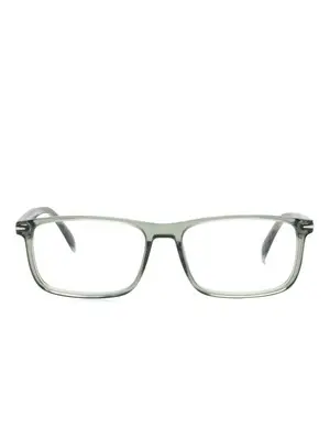 DB EYEWEAR BY DAVID BECKHAM Rectangle-frame Glasses - Green
