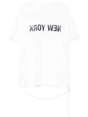 Helmut Lang New York Seatbelt T-shirt - White