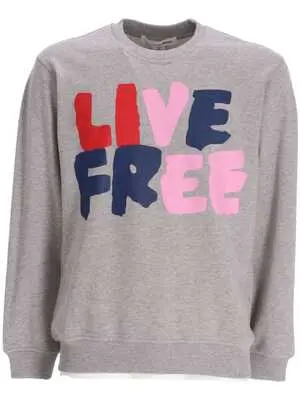 Comme Des Garçons Live Free Sweatshirt