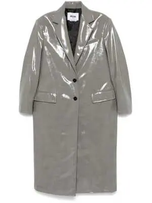 Msgm Overcoat Coats For Women