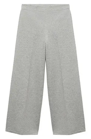 Mango High-waist Wide-leg Pants
