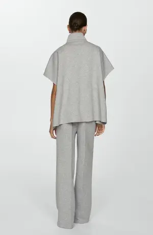 Mango High-waist Wide-leg Pants