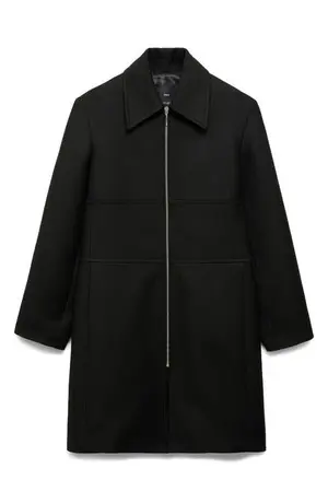 Mango Straight Cut Coat