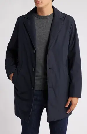 Canali Rain Coat With Removable Bib