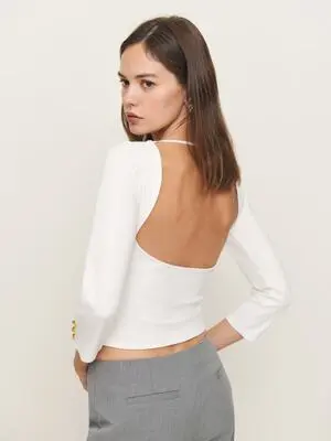REFORMATION Jalen Knit Top