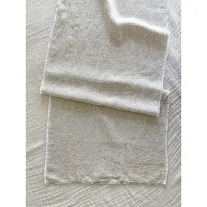 Anaya So Soft Linen Table Runner Beige