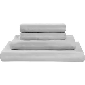 SIJO 400 Thread Luxesoft Organic Cotton Sateen Sheet Set - Dove