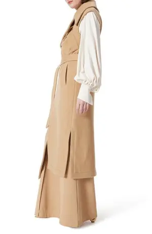 DO BY DEE OCLEPPO Sleeveless Trench Coat