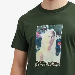 FUCKING AWESOME Painterly T-shirt