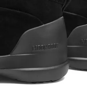 Moon Boot Luna Low Suede Boots - Black