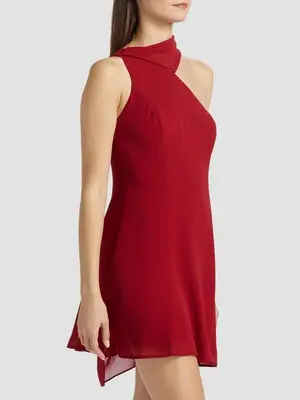 REFORMATION Rossi Asymmetrical Cocktail Dress