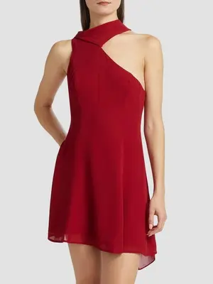REFORMATION Rossi Asymmetrical Cocktail Dress