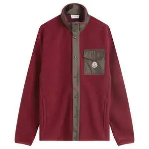 Moncler Fleece Button Down Jacket