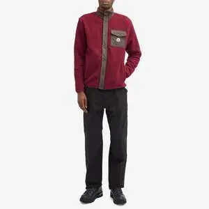Moncler Fleece Button Down Jacket
