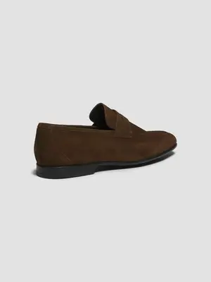 To Boot New York Dunmore Suede Penny Loafers - Softymarone
