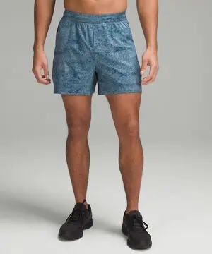 Lululemon Pace Breaker Lined Short Infuse Texture Chambray Multi