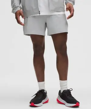 Lululemon Pace Breaker Lined Short - Silver Drop