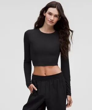 Lululemon Cropped Performance Tops For Women