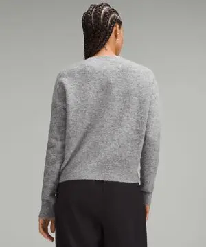 Lululemon Alpaca Wool-blend Cardigan Sweater