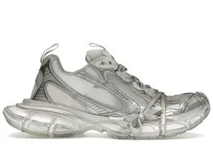 Balenciaga 3xl Summer Mesh Sneakers - White/silver