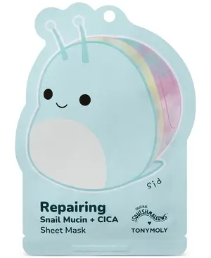 TONYMOLY Squishmallow Sid Repairing Sheet Mask - No Color