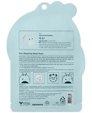 TONYMOLY Squishmallow Sid Repairing Sheet Mask - No Color