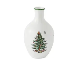 SPODE Christmas Tree 6 Posy Vase
