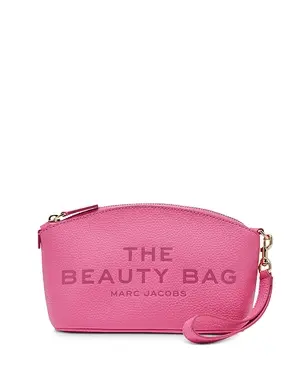 Marc Jacobs Marc Jacobs The Leather Beauty Bag Bow Pink