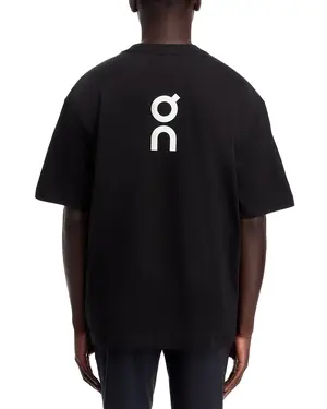On Club Crewneck Logo Graphic Tee