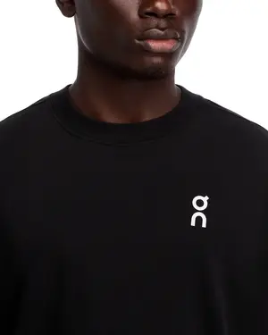 On Club Crewneck Logo Graphic Tee