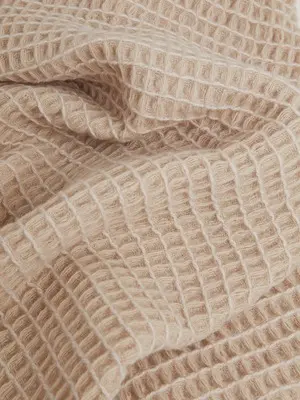 REISS Norah Wool Waffle Scarf